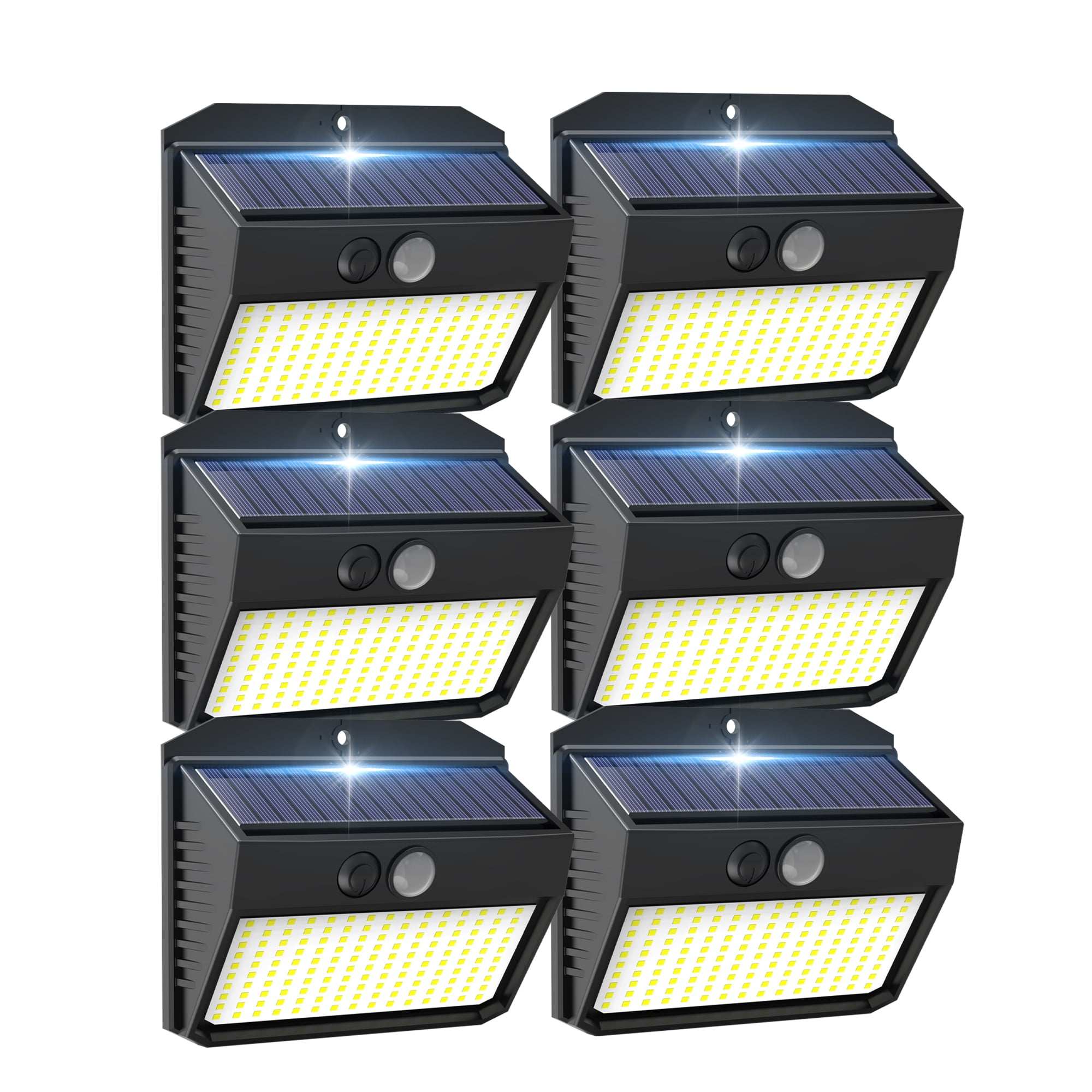 DAYBETTER Solar Lights 150 LED with Lights Reflector and 3 Lighting ...