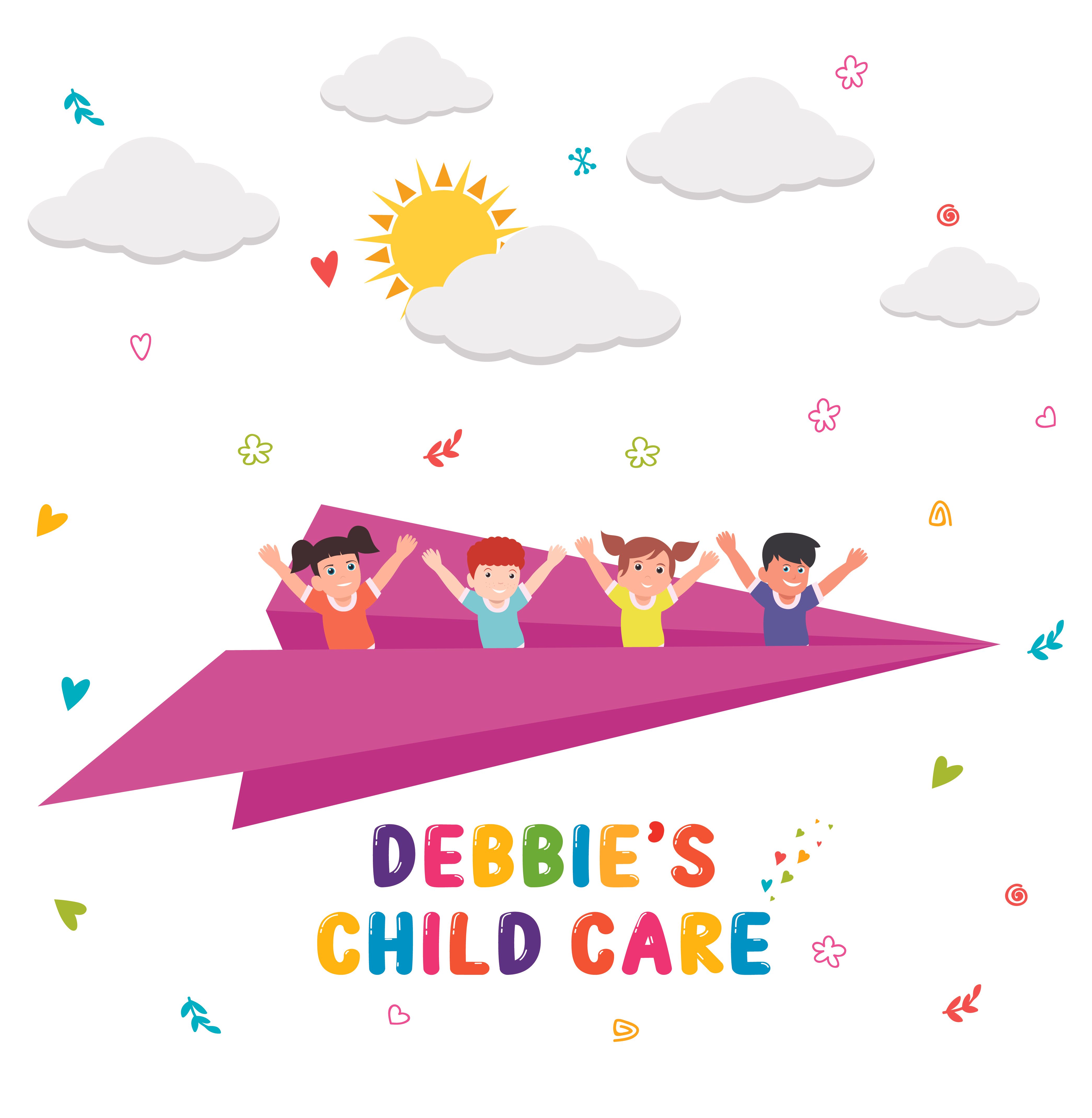 DAYCARE - Multicolored Daycare Cartoon Art Decoration Personalized Name ...