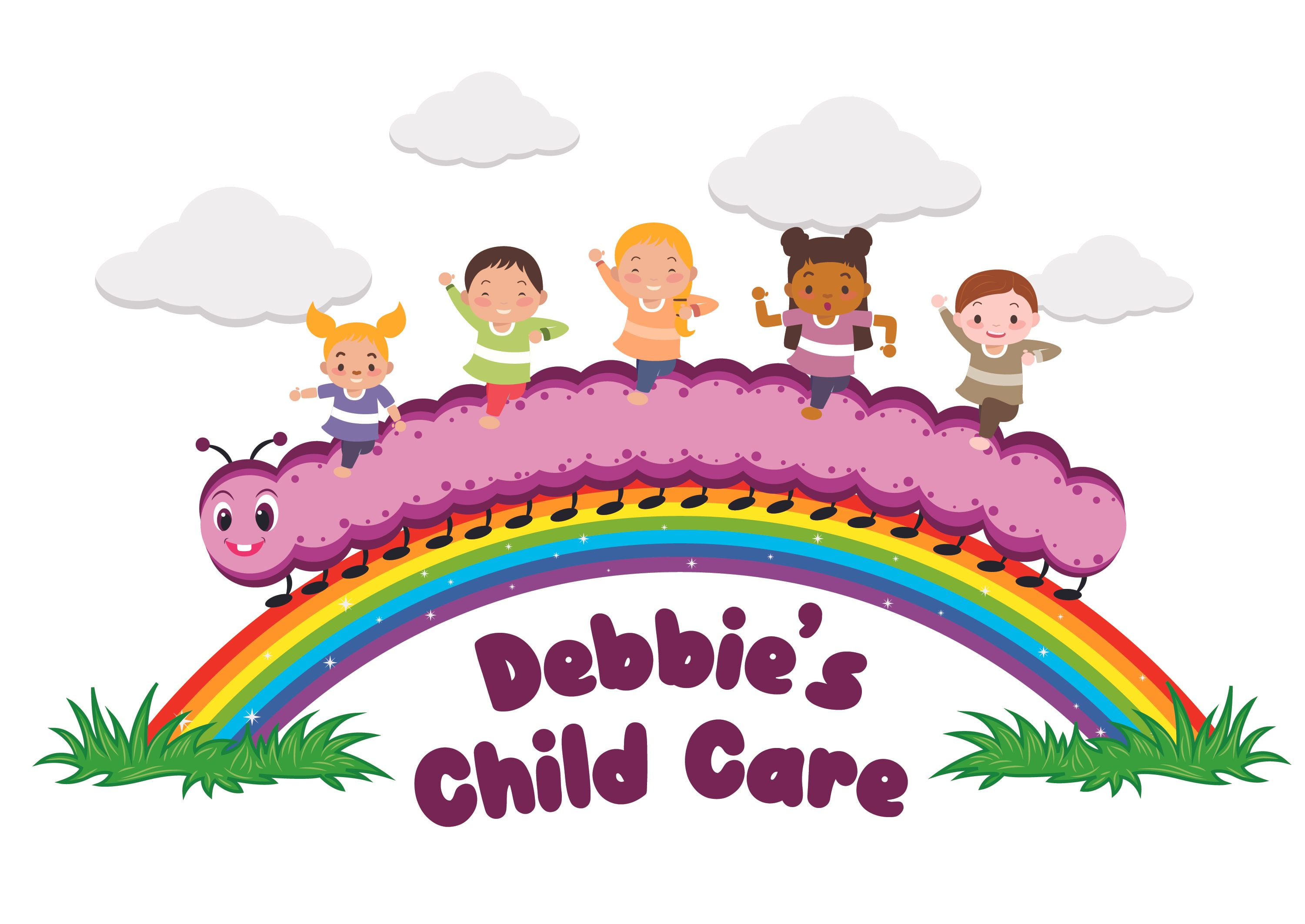 DAYCARE - Removable Multicolored Daycare Kids Playroom Bedroom Cartoon ...