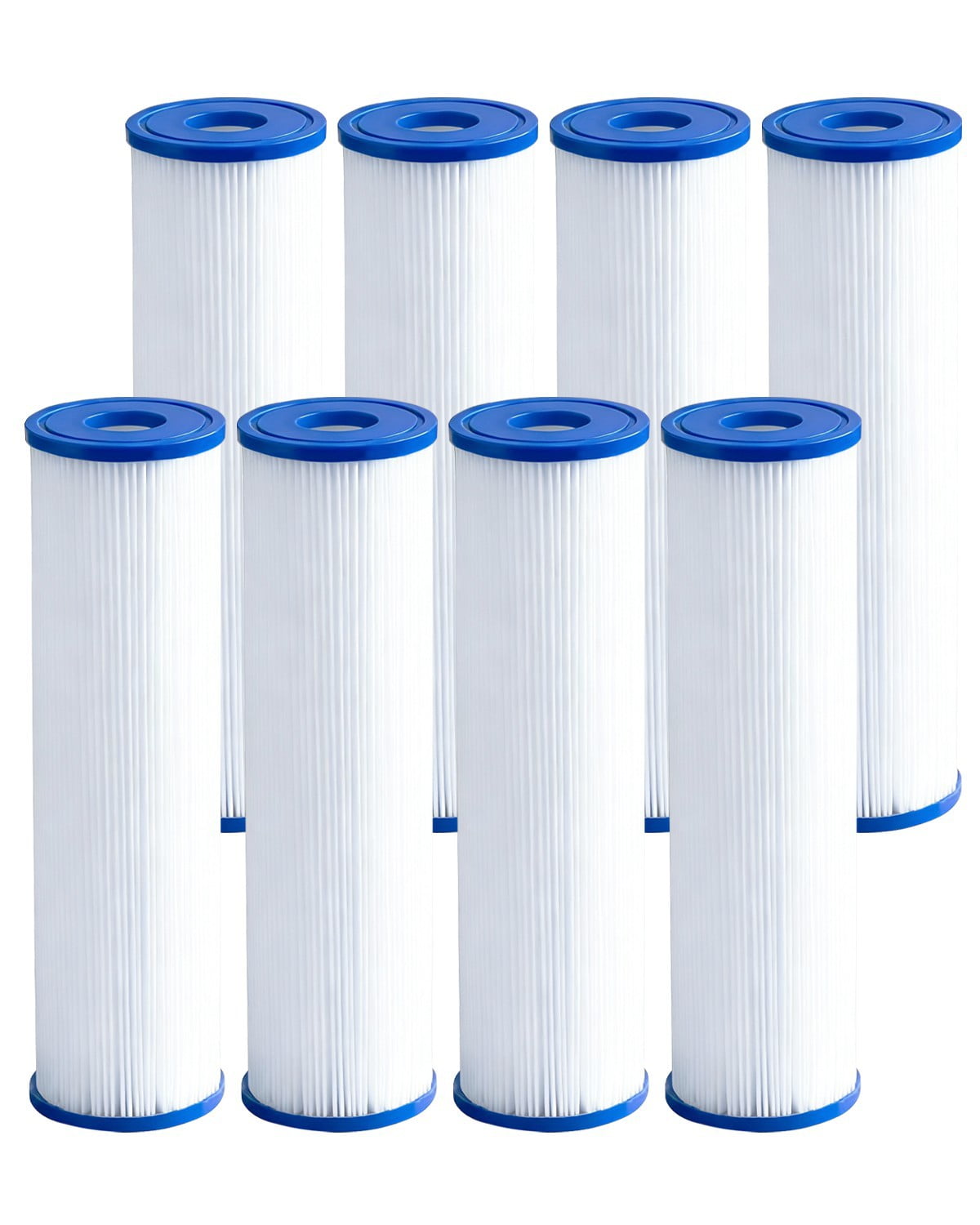 DAYEAR Ice Bath Filter 10" x 2.5" (8 Pack) Cold Plunge Filter 20 Micron ...
