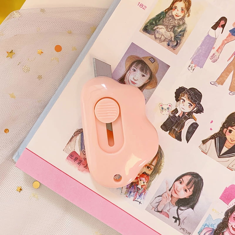 DAYEH 1 Piece Kawaii Mini Cloud Art Utility Knife Express Box Cute ...