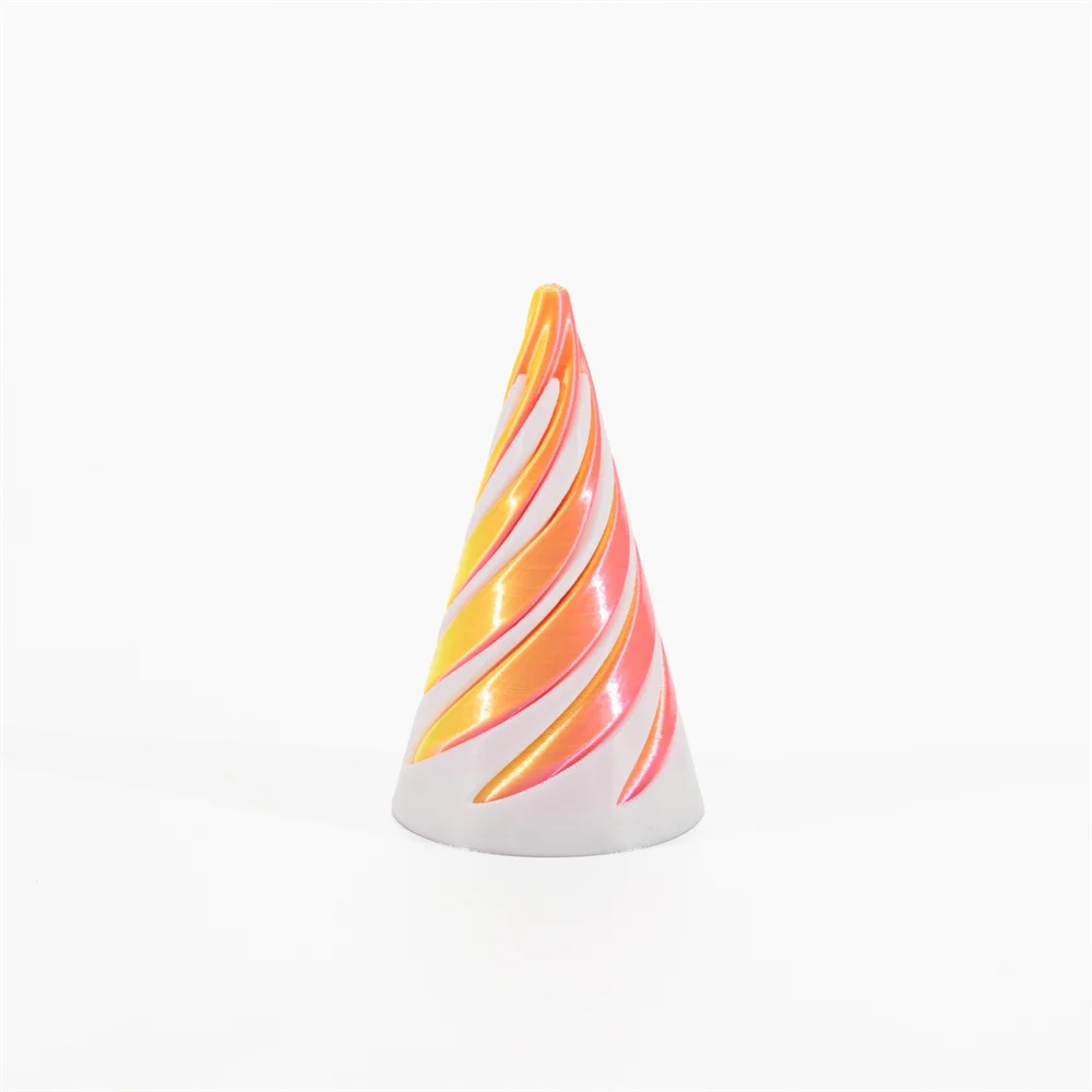 DAYEH 3D Printed Spiral Cone Toy Impossible Pyramid Passthrough ...