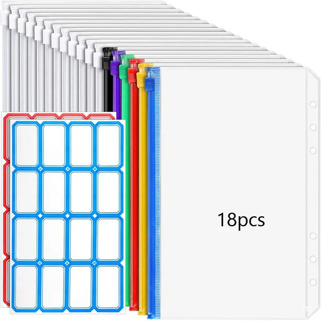 DAYEH A6 Budget Binder Laser Leather Notebook Binder Budget Planner ...
