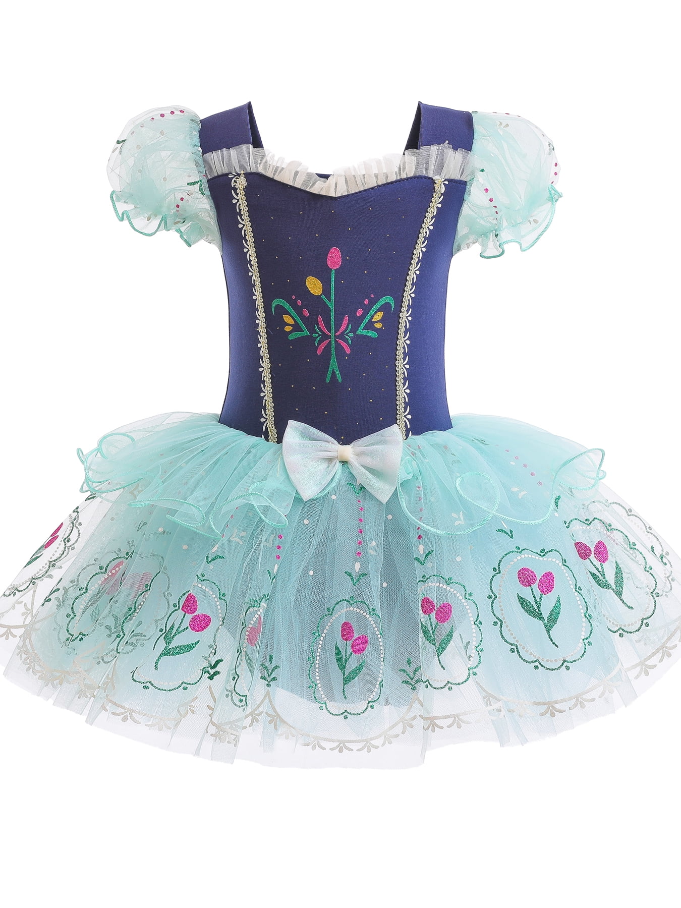 DAYEH Cosplay Dress Toddler Ballet Leotard for Girls Dance Skirt ...