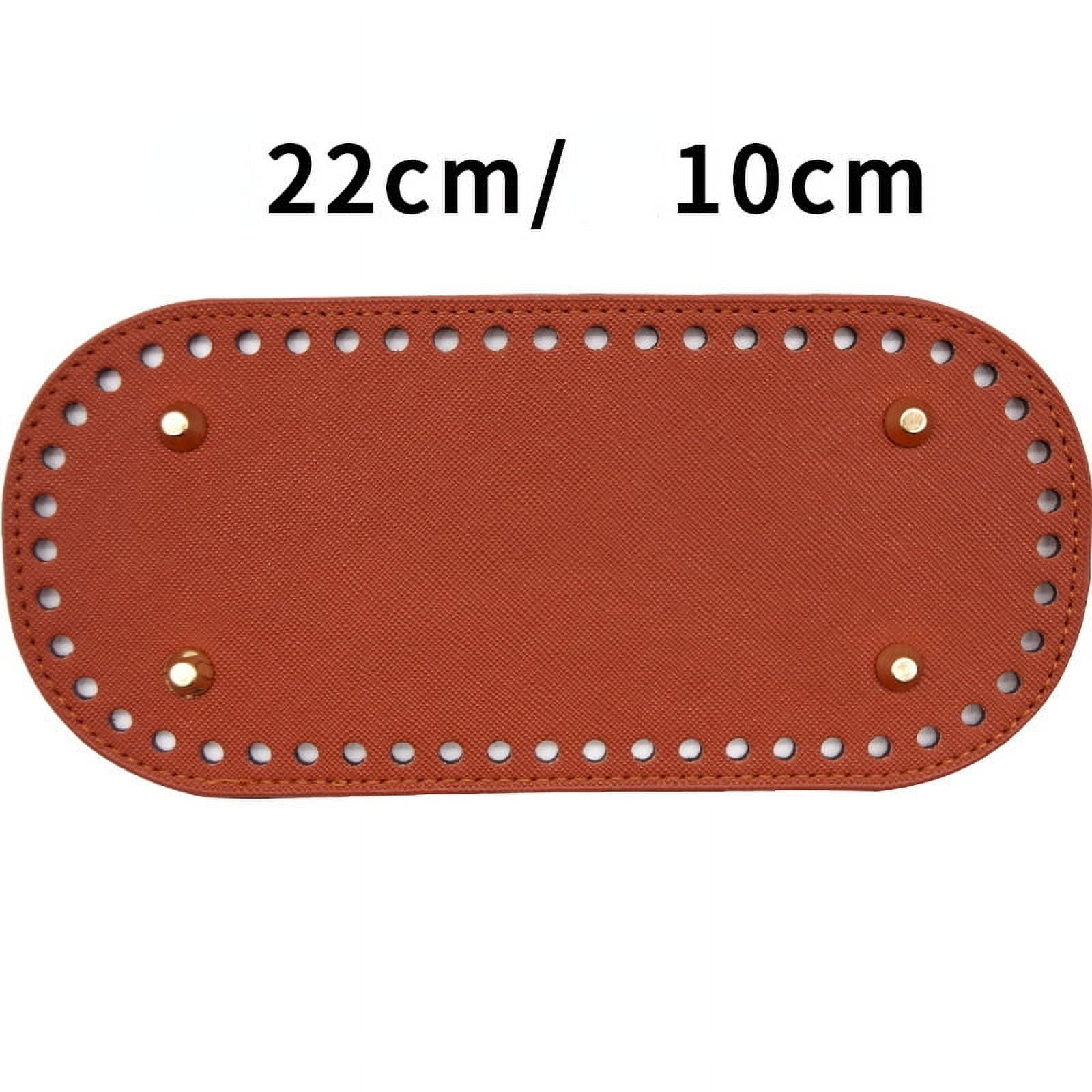 DAYEH Oval Round Bottom for Knitted/Leather Bags - DIY Crochet Bag Base ...