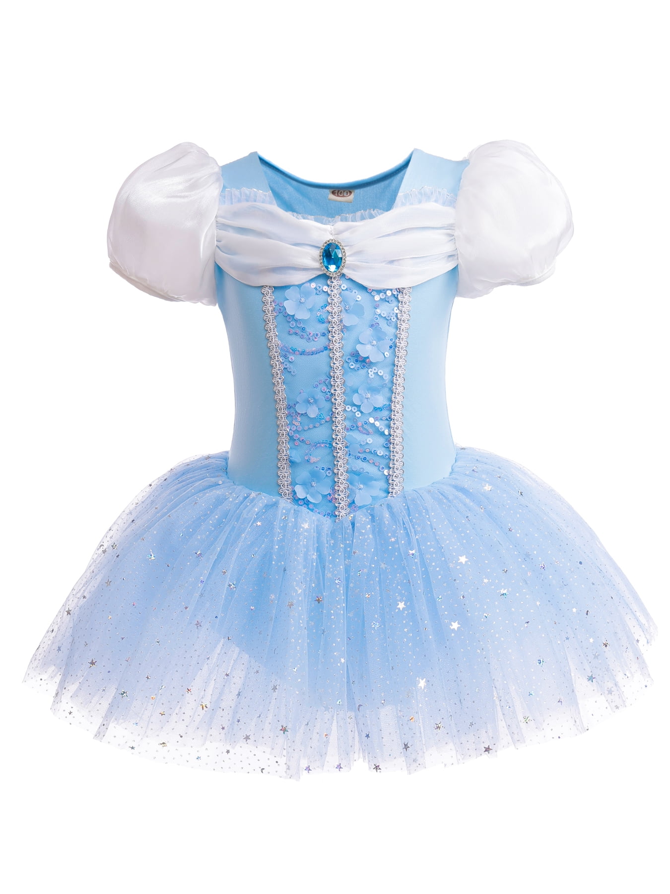 DAYEH Princess Ballet Tutu Dress for Toddler Little Girls Ballerina ...