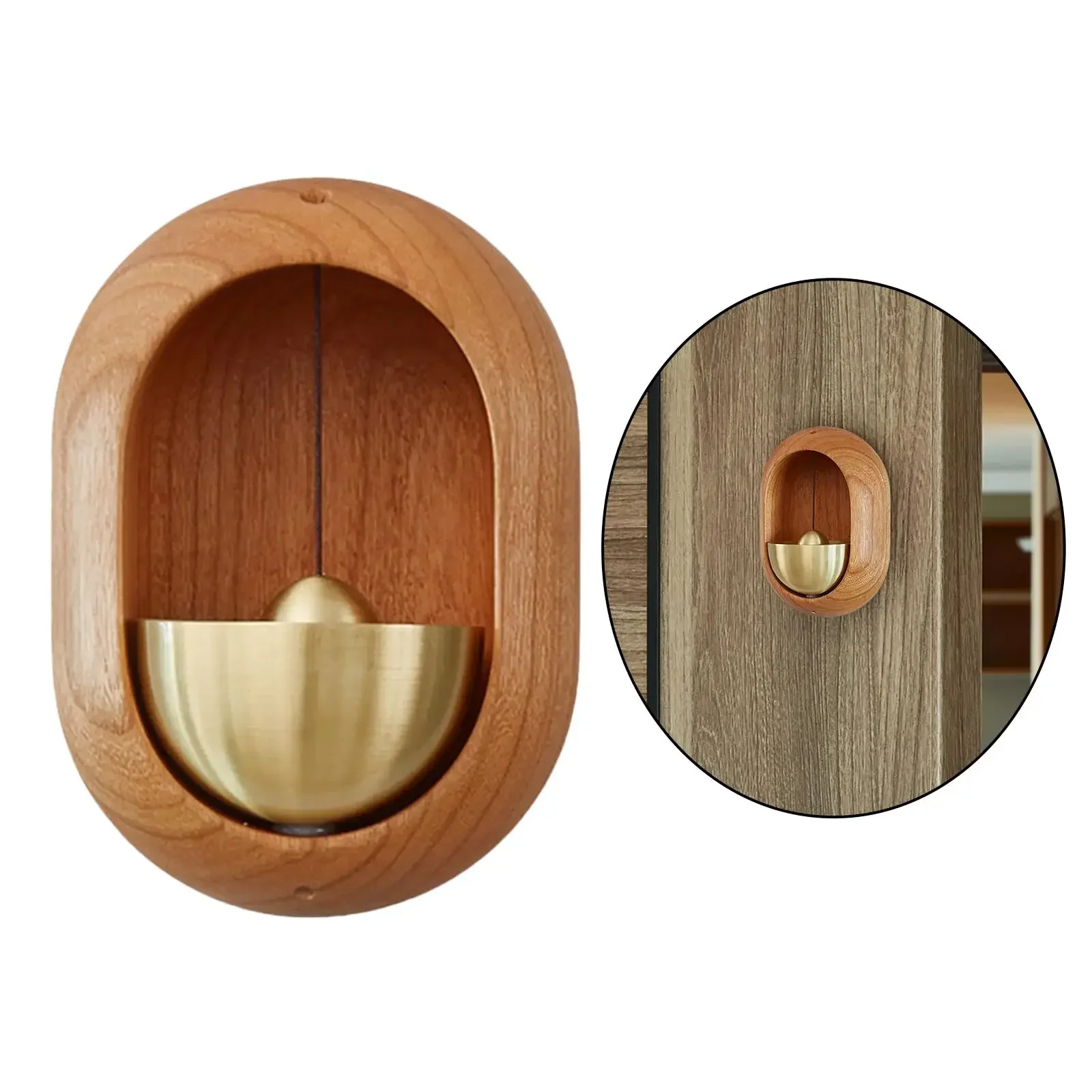 DAYEH Retro Style Wind Chime with Magnetic Design Door Bell for ...