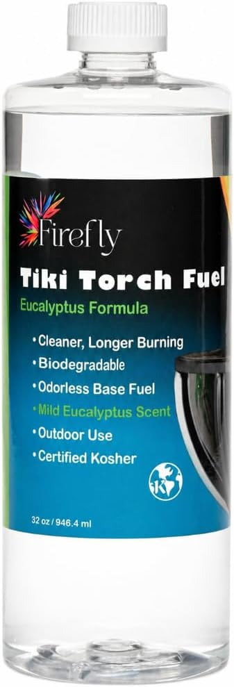 DAYI Fuel Tiki Torch Fuel – Clean-Burning Outdoor Lamp Oil for Tiki ...