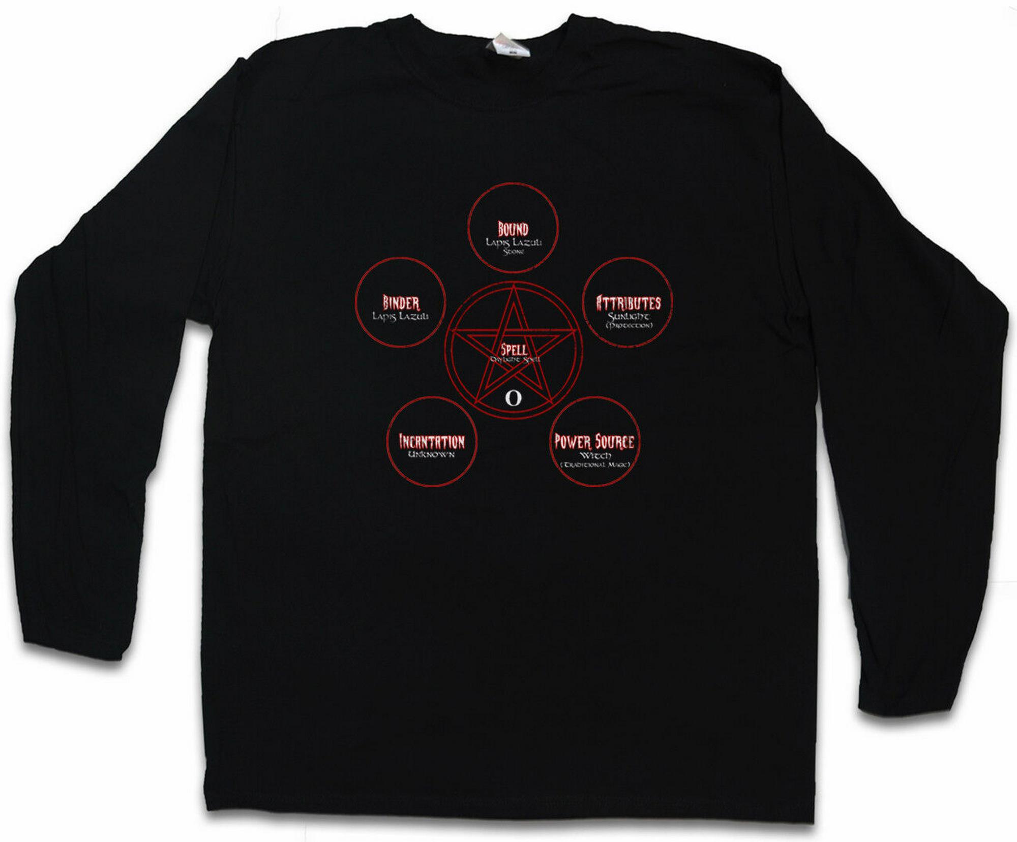 DAYLIGHT SPELL LONG SLEEVE T-SHIRT Ring Blood Diaries Sign - Walmart.com