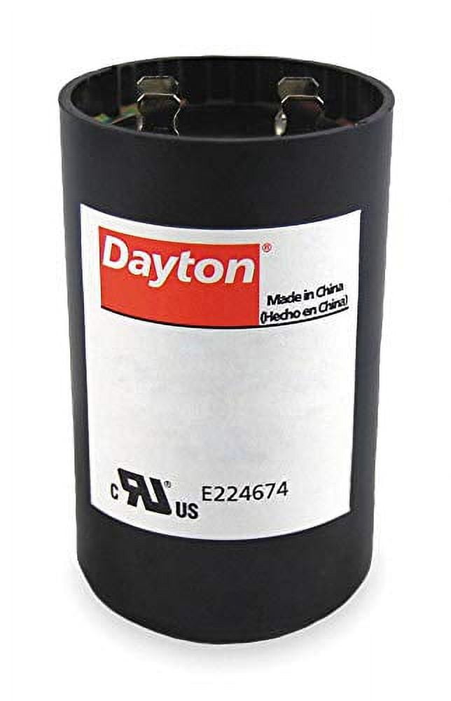 DAYTON 2MDT8 3-3/8 INCH Height, 1-13/16 INCH Diameter, 1/4 in Male ...