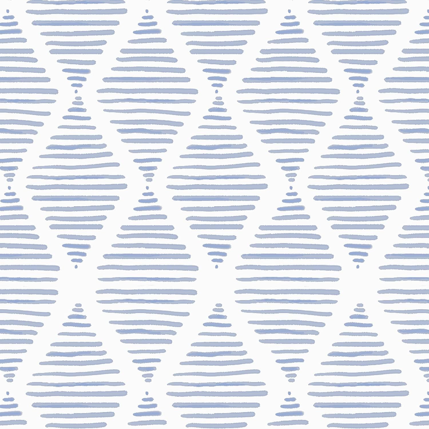 DAZLUTE Geometric Peel and Stick Wallpaper 17.3" x 118" Striped ...