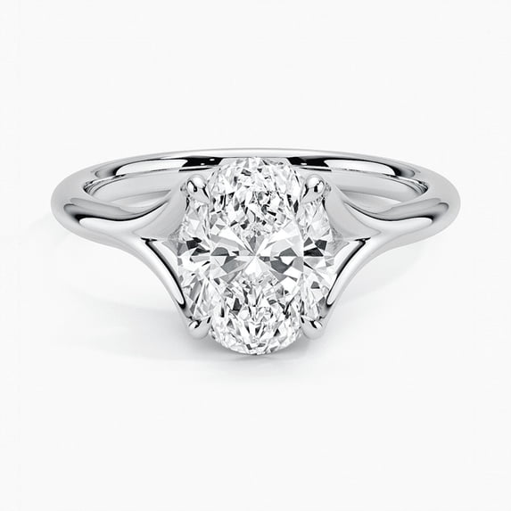 DAZZLE Jewel Excellent 1.8 Ct Oval Cut Lab Created Simulated Diamond ...