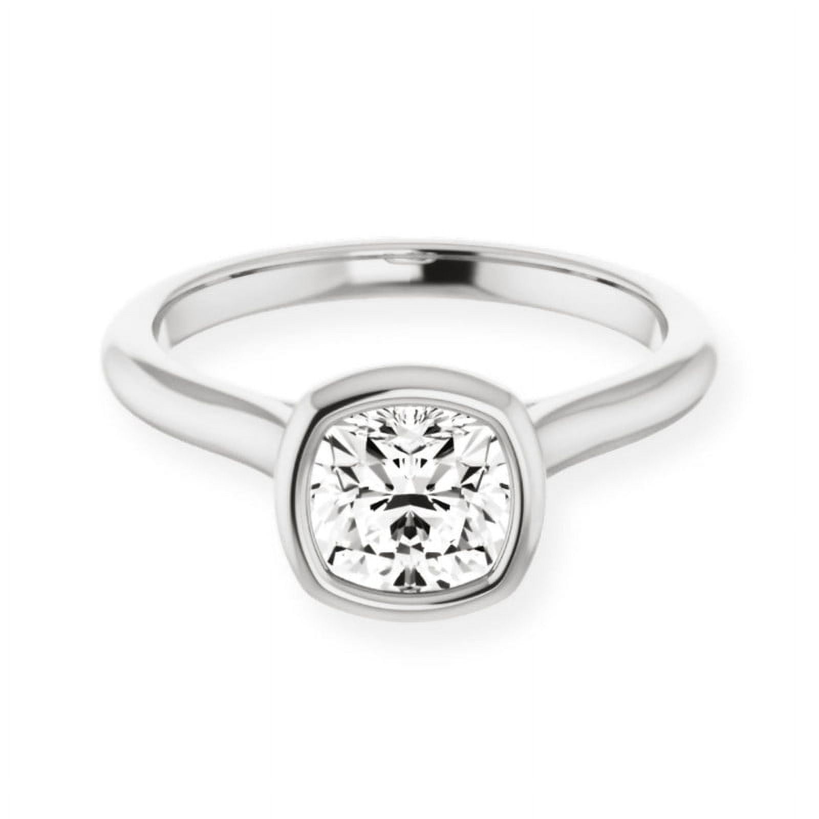 DAZZLE Jewel Excellent 2 Ct Cushion Cut Lab Created Simulated Diamond ...