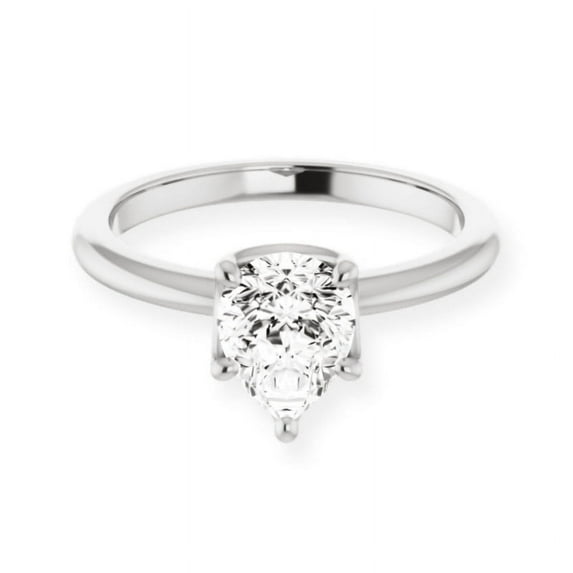 DAZZLE Jewel Floral 2 Ct Pear Cut Lab Created Diamond Wedding ...