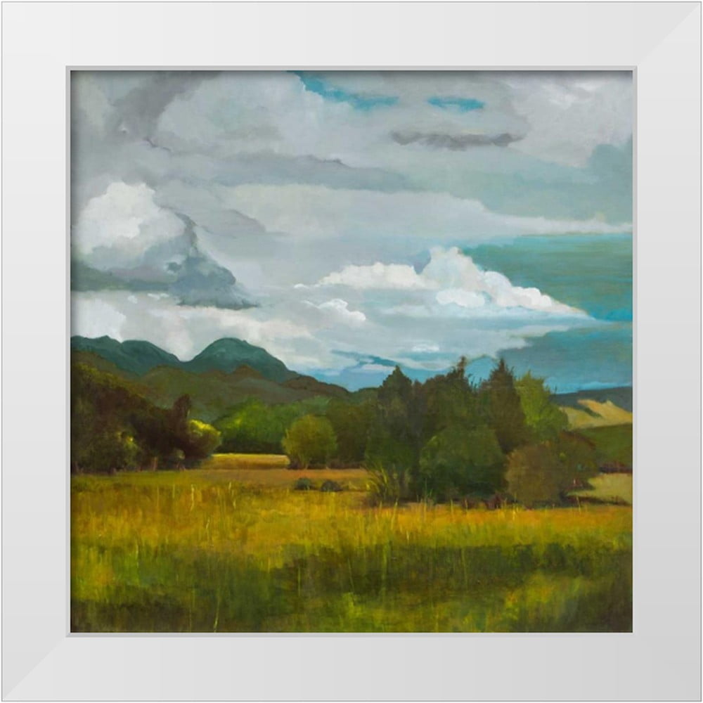 DAgostino, Judith 26x26 White Modern Wood Framed Museum Art Print ...