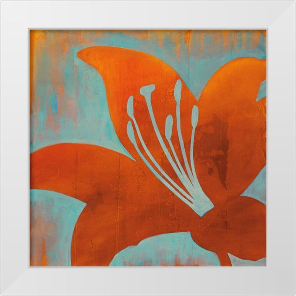 DAiguar, Stacy 26x26 White Modern Wood Framed Museum Art Print Titled ...