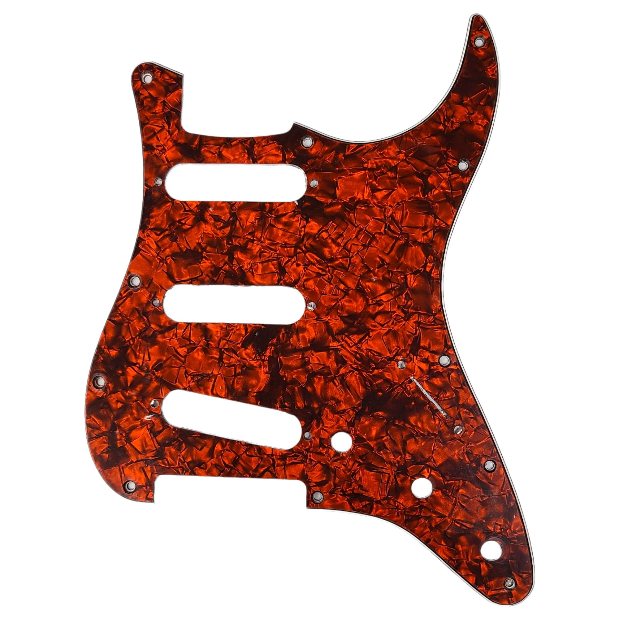 DAndrea Strat Pickguards for Electric Guitar, Orange Pearl - Walmart.com