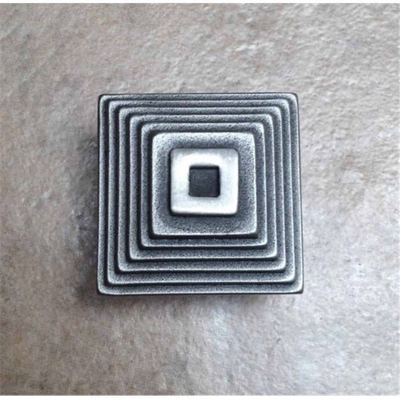 DArtefax DHK33-BRS Square Pyramid Knob- Antique Brass - Walmart.com