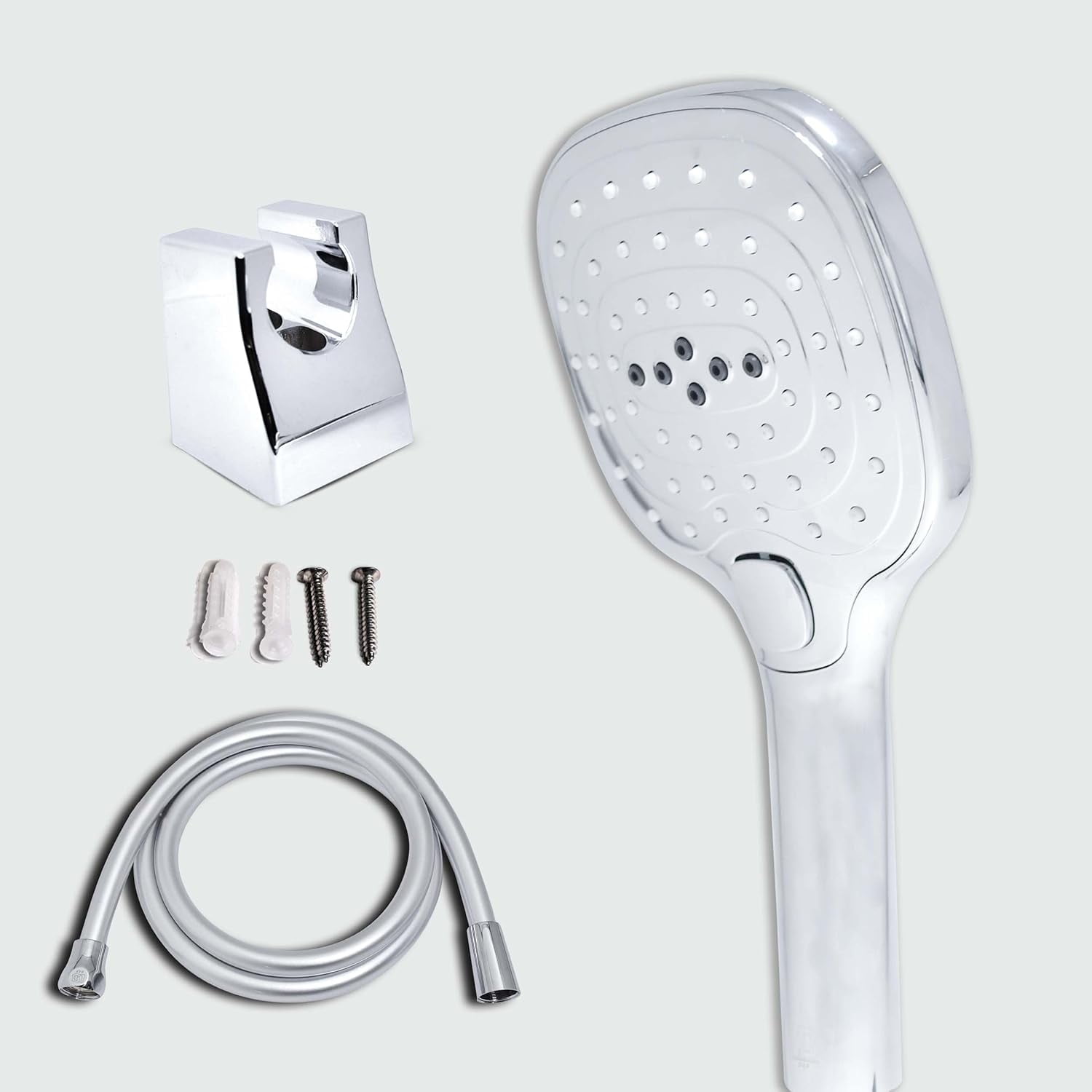 DB BATHWARE Multi Funtional Hand Shower Set for Ultimate Convenience Shower Head ABS Chrome ...