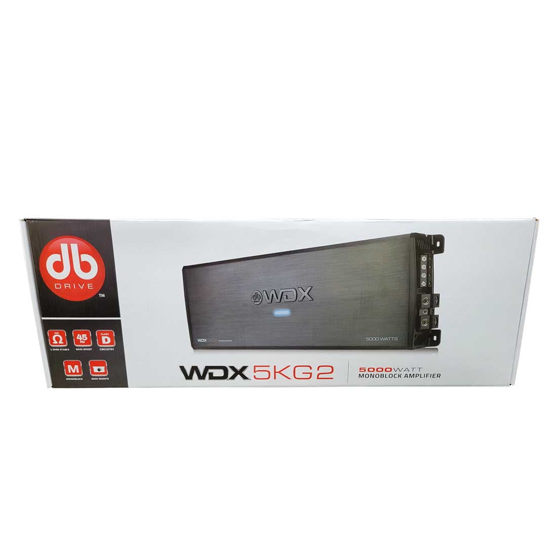 DB Drive WDX 5KG2 Audio Amps 5000W Monoblock 1-Ohm Stable Class-D Car Amplifier - Walmart.com