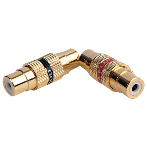 DB Link RCA Female-to-Female Left-and-Right Barrel Audio Connectors ...