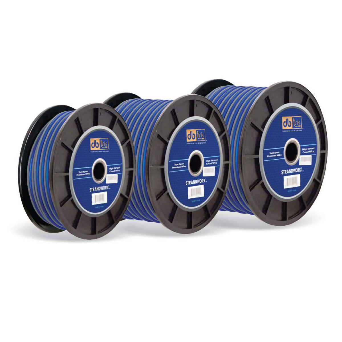 DB Link Wiring 10GA BLUE 100FT STRANDWORX SPKR WIRE - Walmart.com