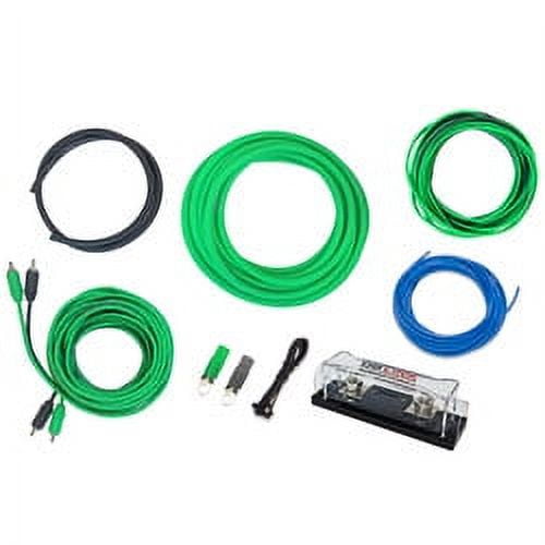 DB Link Wiring AMP KIT 4GA ANL XTREME GREEN - Walmart.com