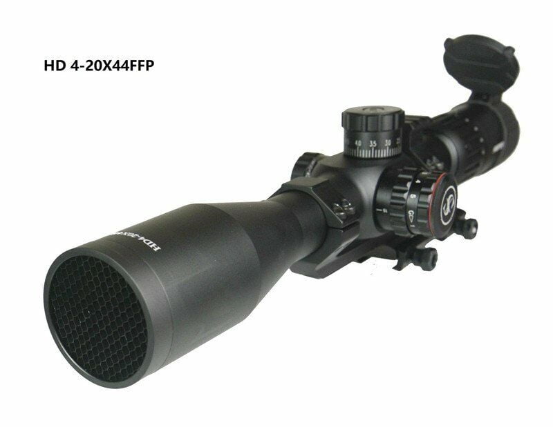 DB TAC 4-20×44 First Focal Plane (FFP) Red/Green Illuminated Reticle ...