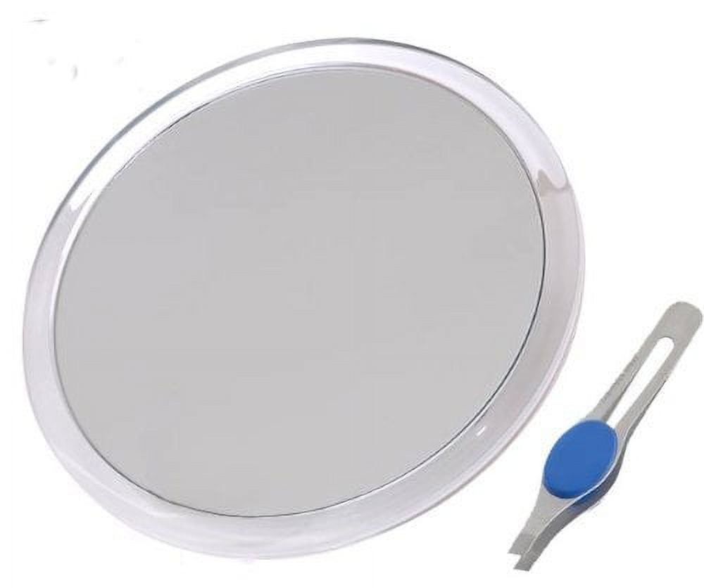 DB Tech 10" Suction Cup Magnifying Mirror, Wall Mount with Precision ...