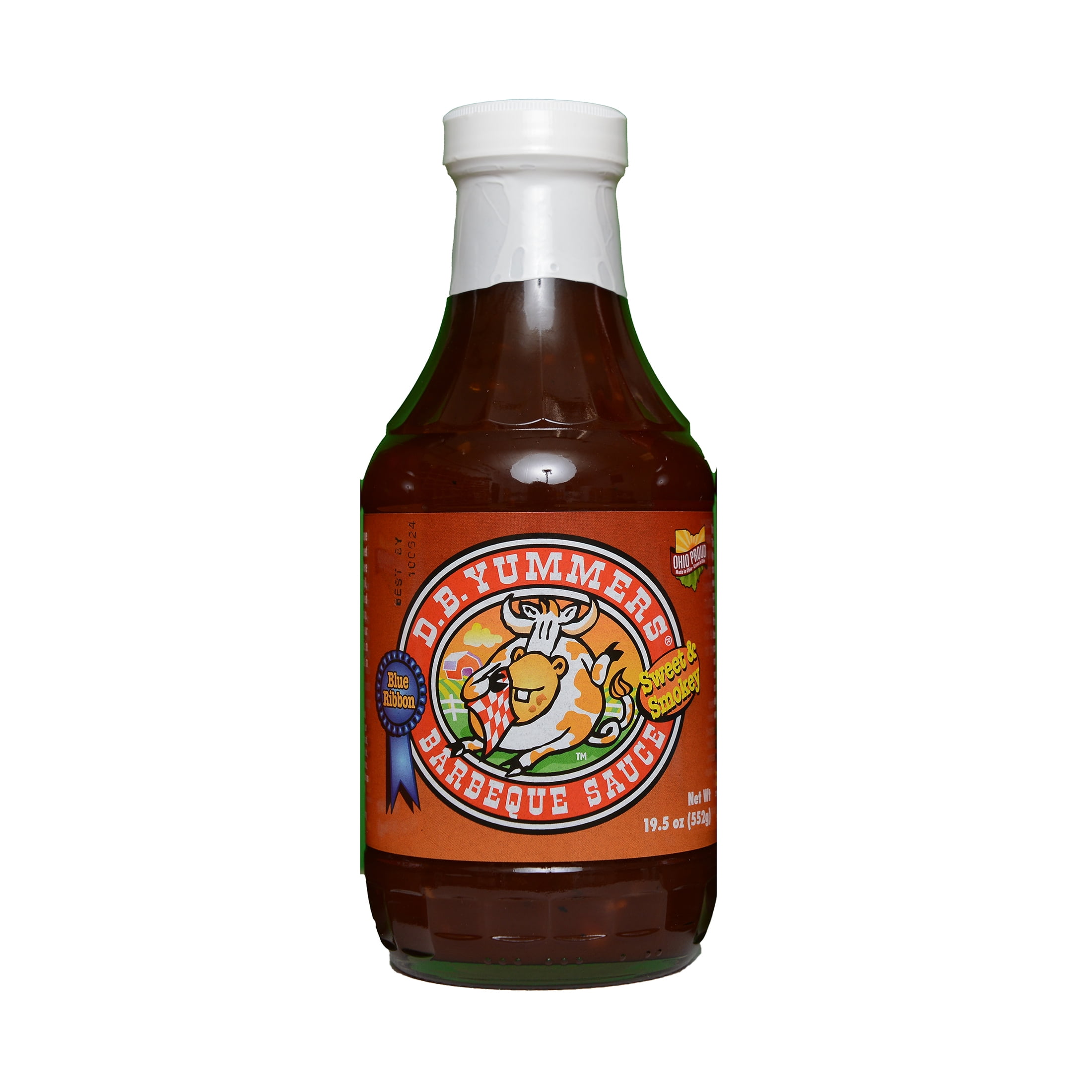 DB Yummers Sweet and Smokey BBQ Sauce, 19.5 oz Glass Jar - Walmart.com