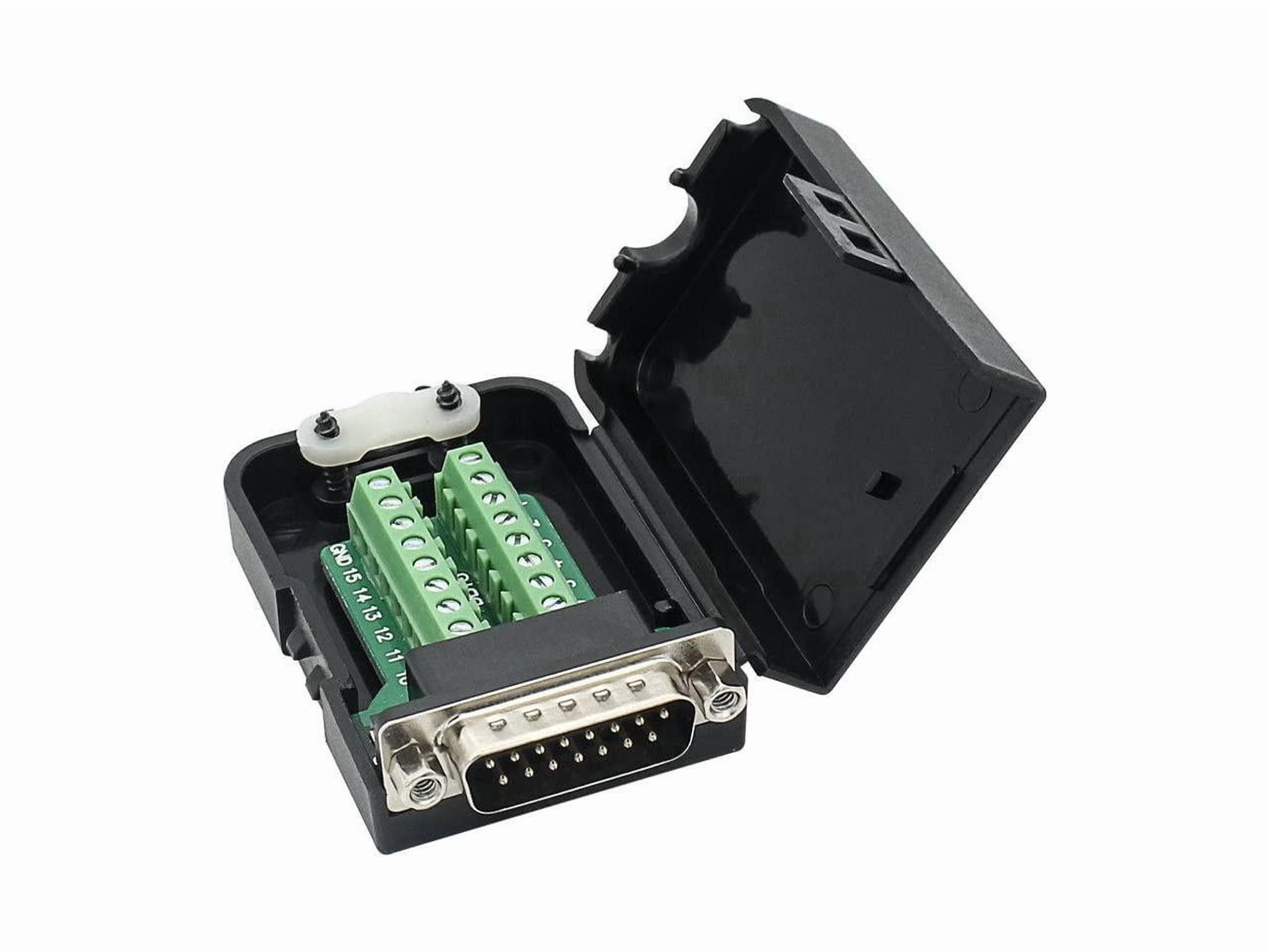 DB15 Breakout Connector Male Adapter 15-pin Port Adapter to Terminal ...