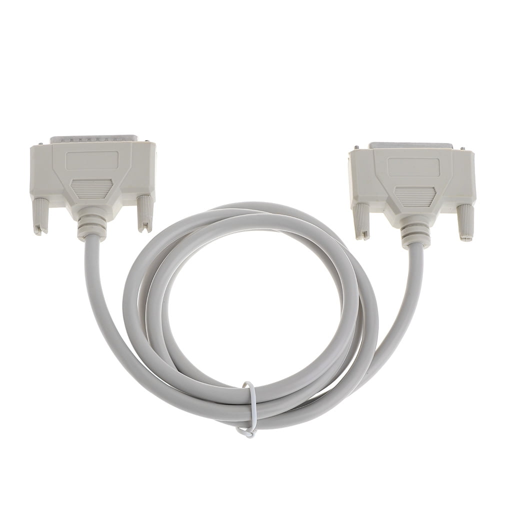 DB25 Extension Cable Male To Male To Female 25 Pin Line Parallel Port ...