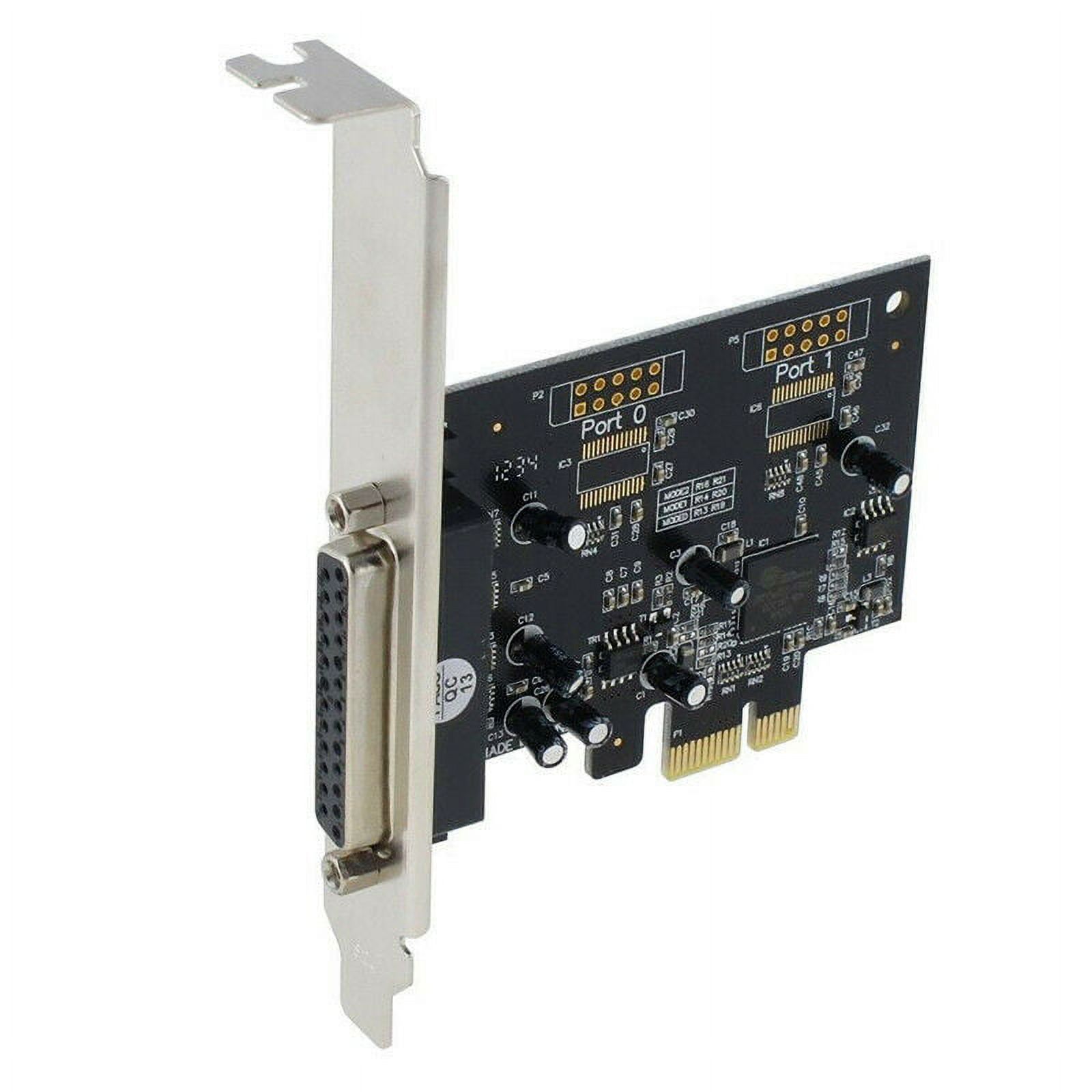 DB25 One Parallel Port LPT Printer to PCI-E Express Card Converter Adapter Win7 - Walmart.com