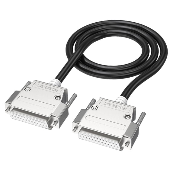 DB25 RS232 Extension Cable Double Shielding 26AWG Cable Printer Data ...