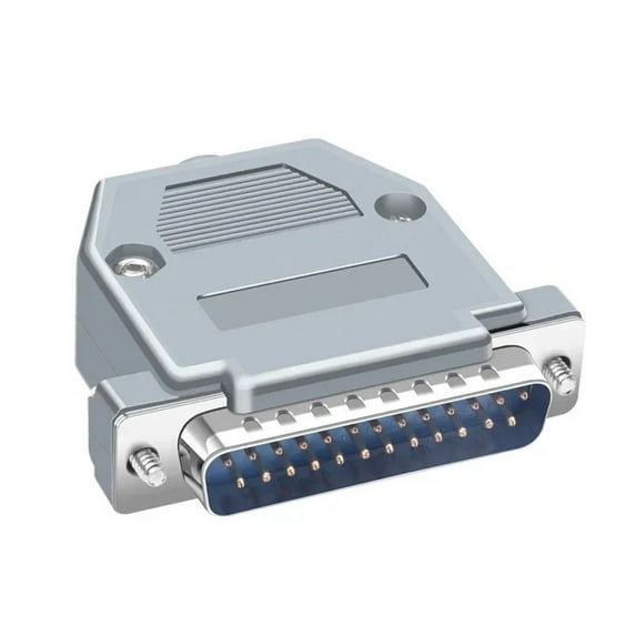 DB25 Soldering Connector Plug Two-row DB 25 Pin Gold-plating Male ...