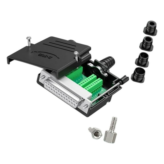 DB25 Terminals Block 25Pin Easy Installation For Digital Devices Copper ...