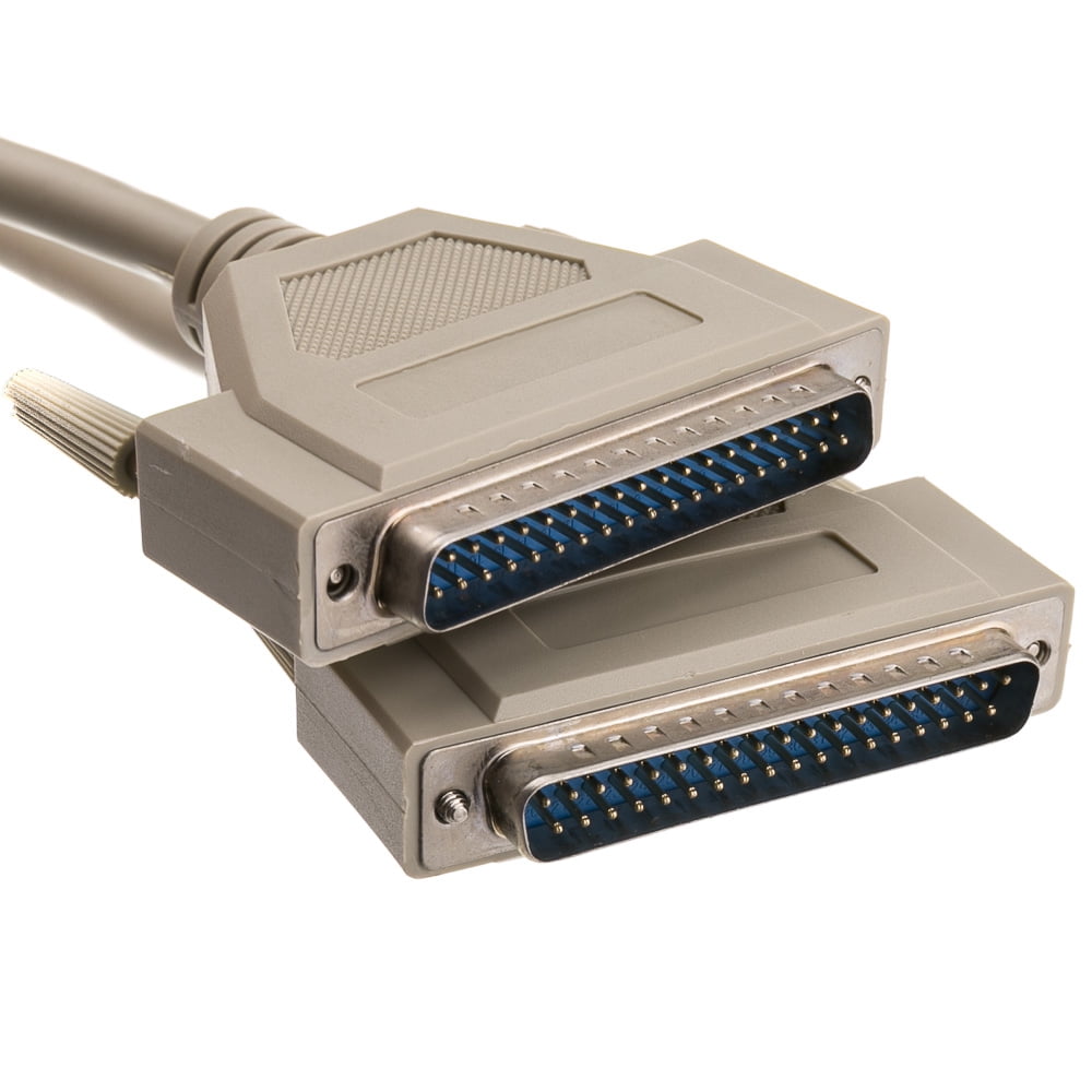 DB37 Male / DB37 Male, Serial Cable, 37C, 1:1, 3 ft (UL) - 10D4-01103 ...