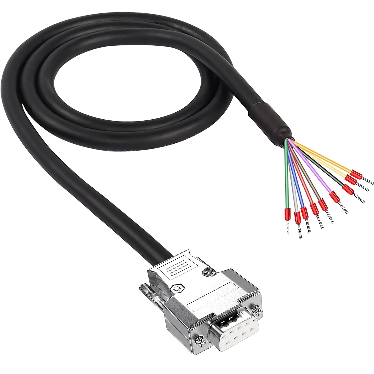 DB9 Connector Adapter Cable, D-SUB 9Pin RS232 RS485 Serial Port ...