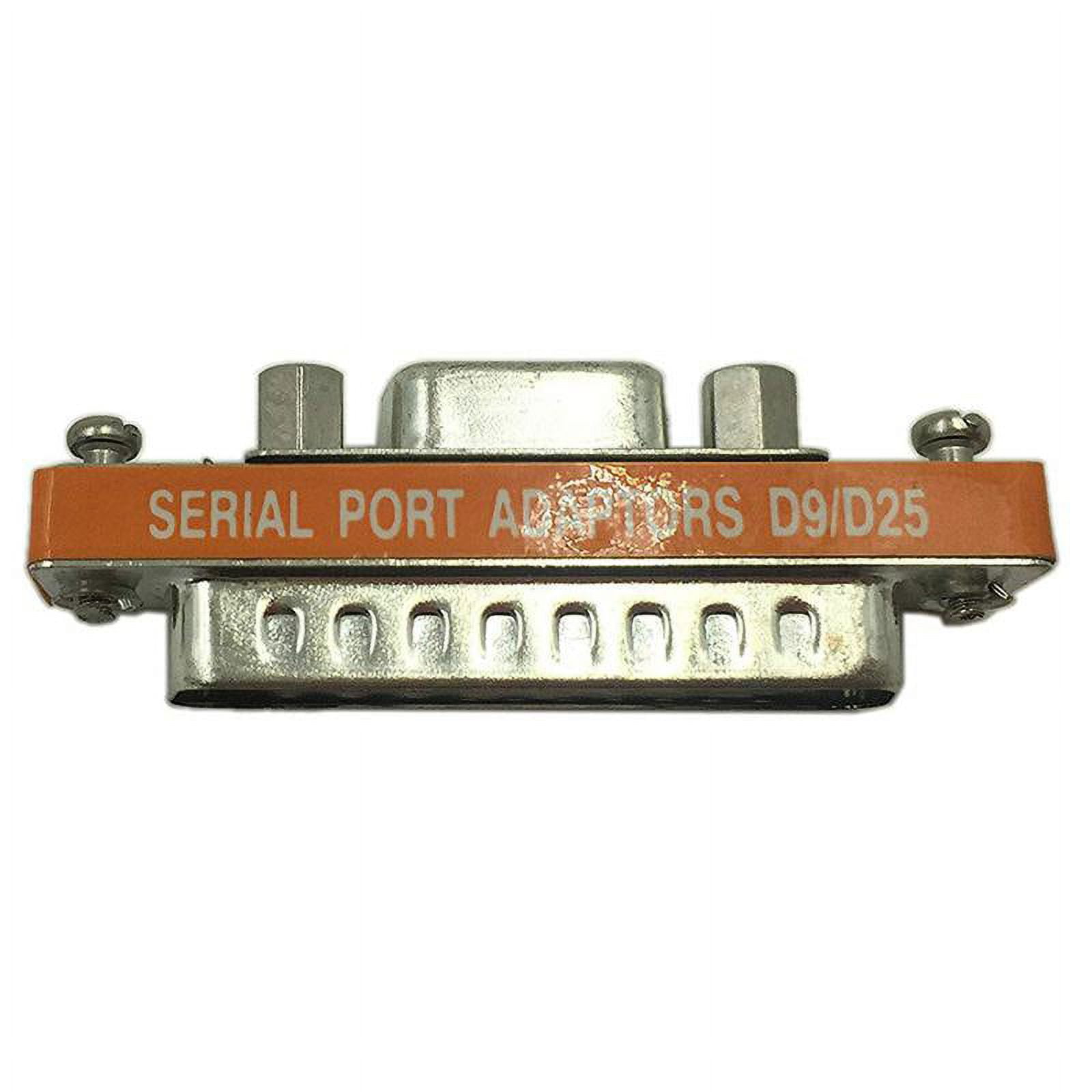 DB9 Female to DB25 Male Mini Serial Port Cable Adapter Gender Changer ...
