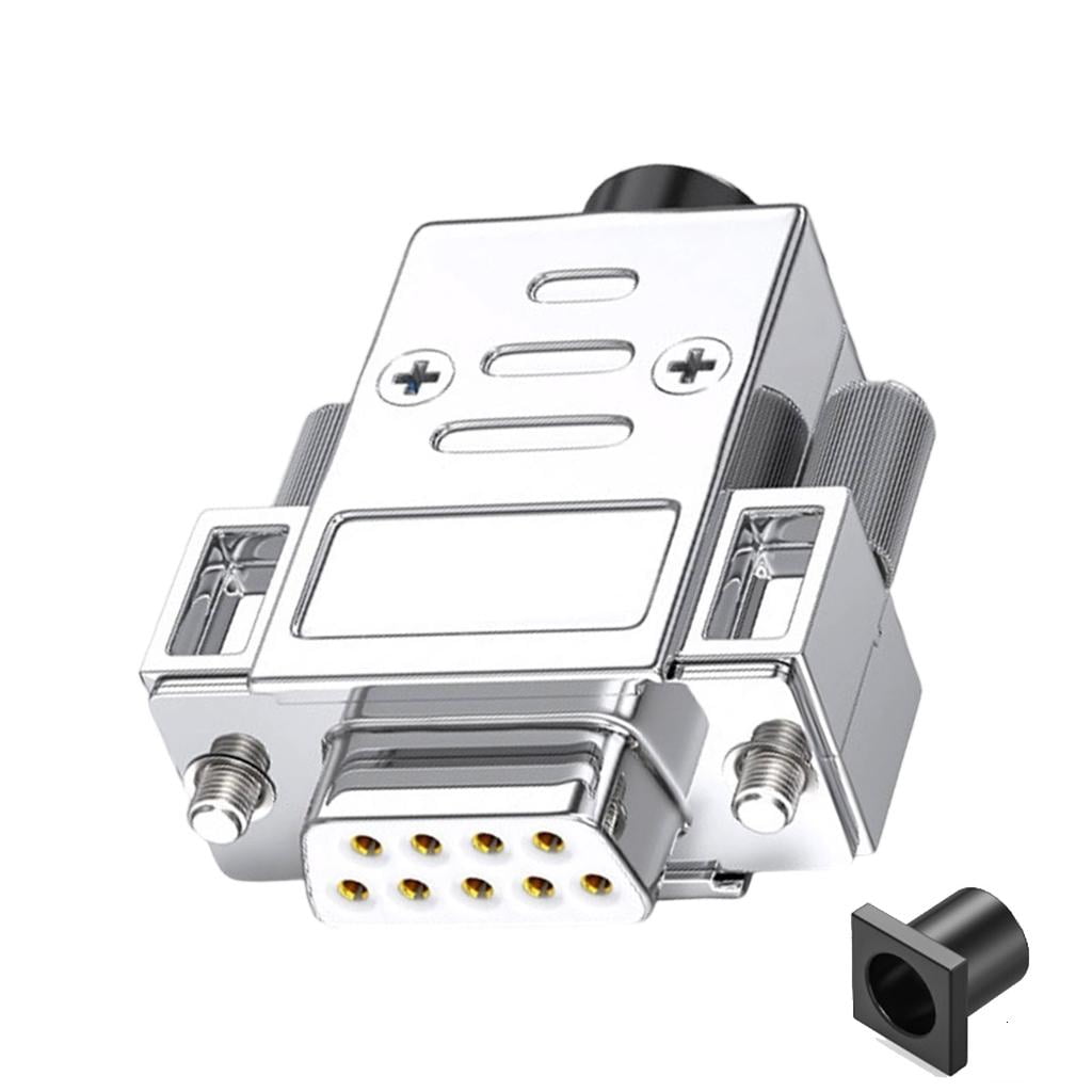 DB9 RS232 Male/Female Socket Connector 9Pin Male Female Adapter RS485 ...