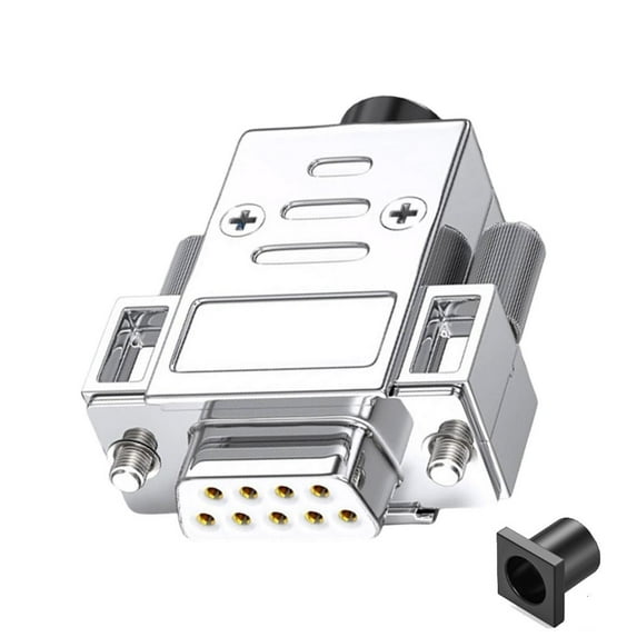 DB9 RS232 Male/Female Socket Connector 9Pin Male Female Adapter RS485 ...