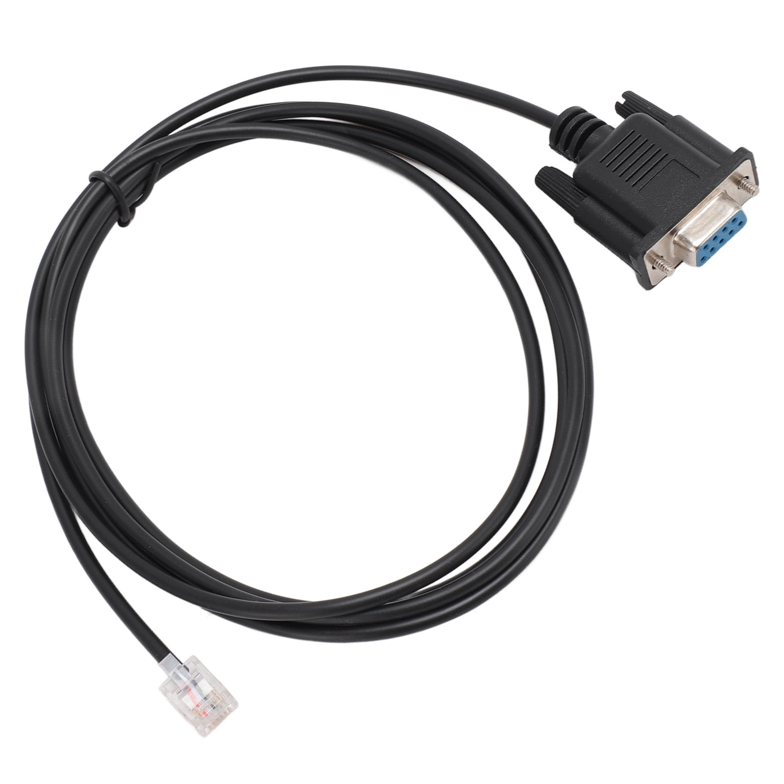 DB9 RS232 to RJ11 6P4C Serial Console Cable PVC 6ft Plug and Play for ...