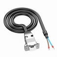 DB9 RS485 Serial Communication Cable Metal Shell Shielded High Speed ...