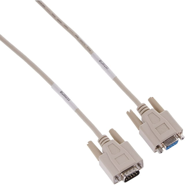 DB9 Serial Extension Cable, Male/Female, 25-ft. (7.6-m) - Walmart.com