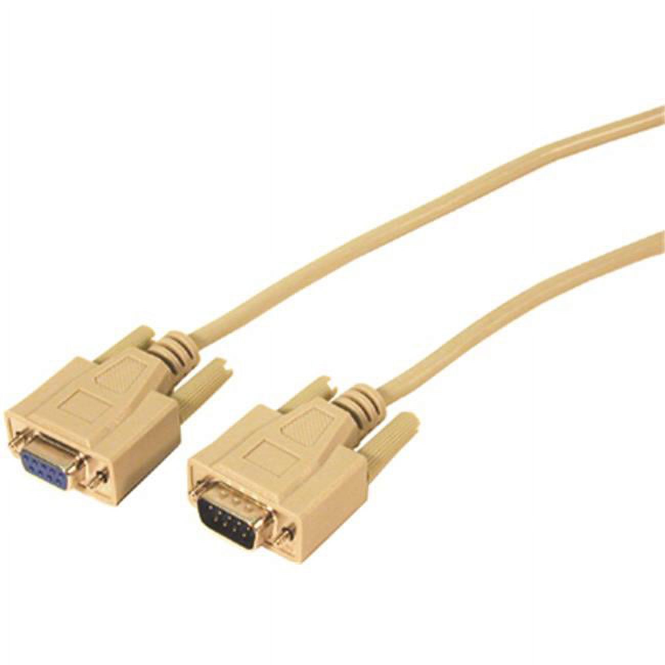 DB9 pin Plug to Plug- wired pin to pin RS-232 Cable 10ft - Walmart.com