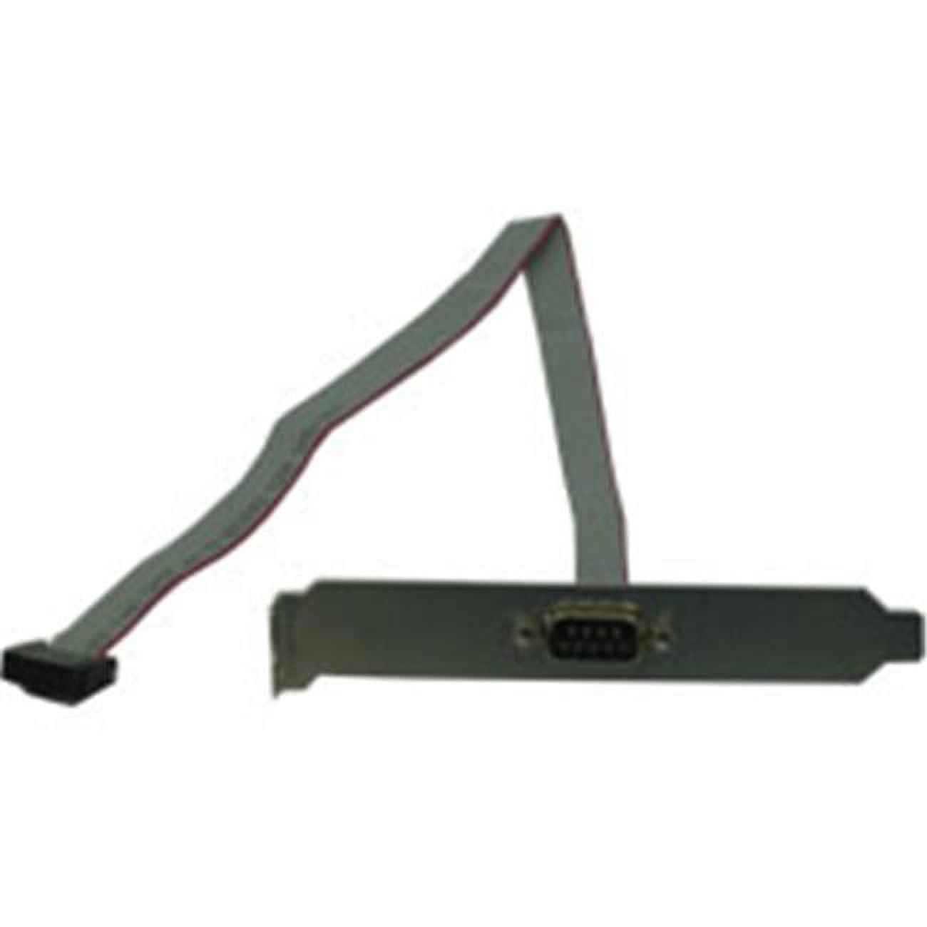 DB9M SERIAL ADD-A-PORT ADAPTER WITH BRACKET and 16in CABLE for INTEL ...