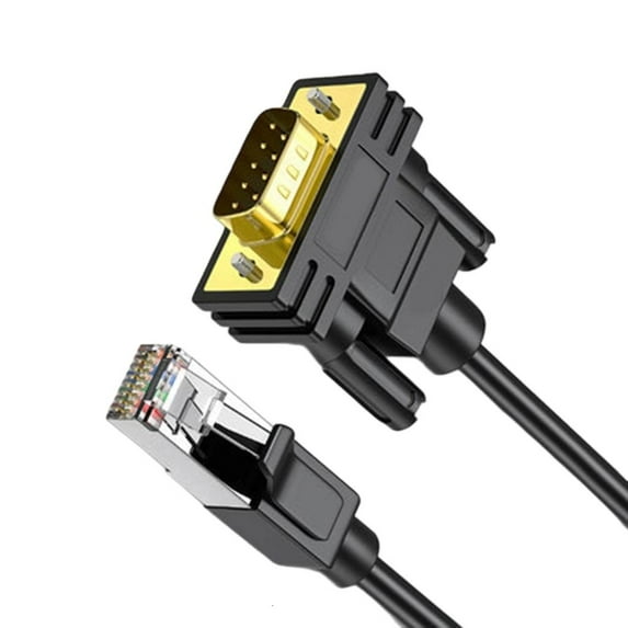 DB9Pin To RJ45 Networking Configuration Cable Fast Speed Coppered ...