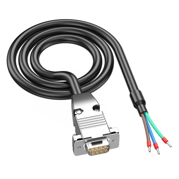 DB9port Terminals Cable Metal Housing RS485 Serials Communication Line ...