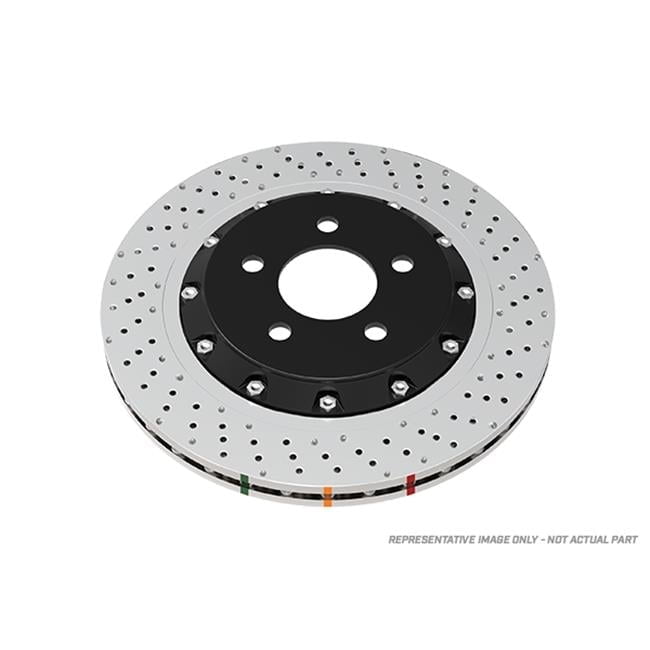 DBA 2020+ Chevrolet Corvette C8 Z51 Rear Crossdrill Dimple 5000 Series ...