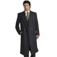 DBCoat Men's Wool Long Designer Men's Wool Men's Peacoat Sale Double ...
